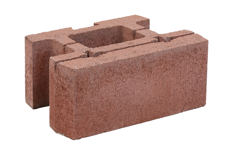 Pohledový prvek hladký Bílá natur C8 | KB-BLOK